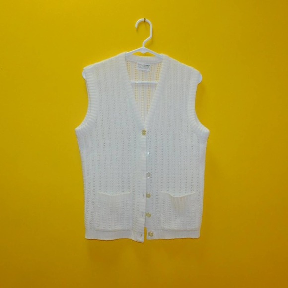 Jackets & Coats | Vintage560s Dotty Mann Of Cleveland Sweater Vest ...
